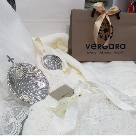 Concha Cruz De Portugal de Pedro Durán de Plata - Joyerias Vergara