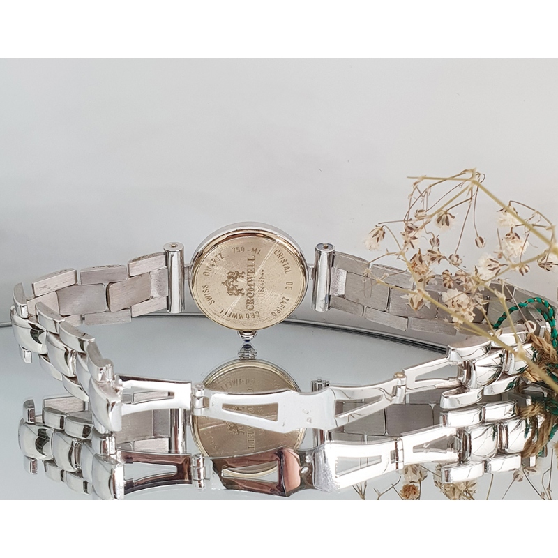 RELOJ ORO BLANCO 18 KT. CROMWELL BRILLANTES - Joyerias Vergara